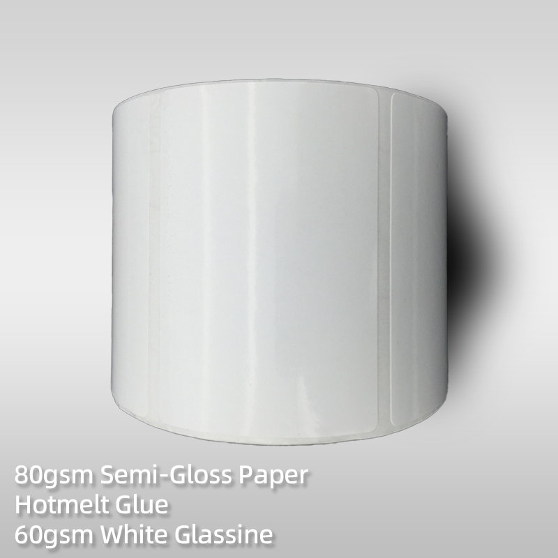 80gsm Semi-Gloss Paper with Hotmelt Glue